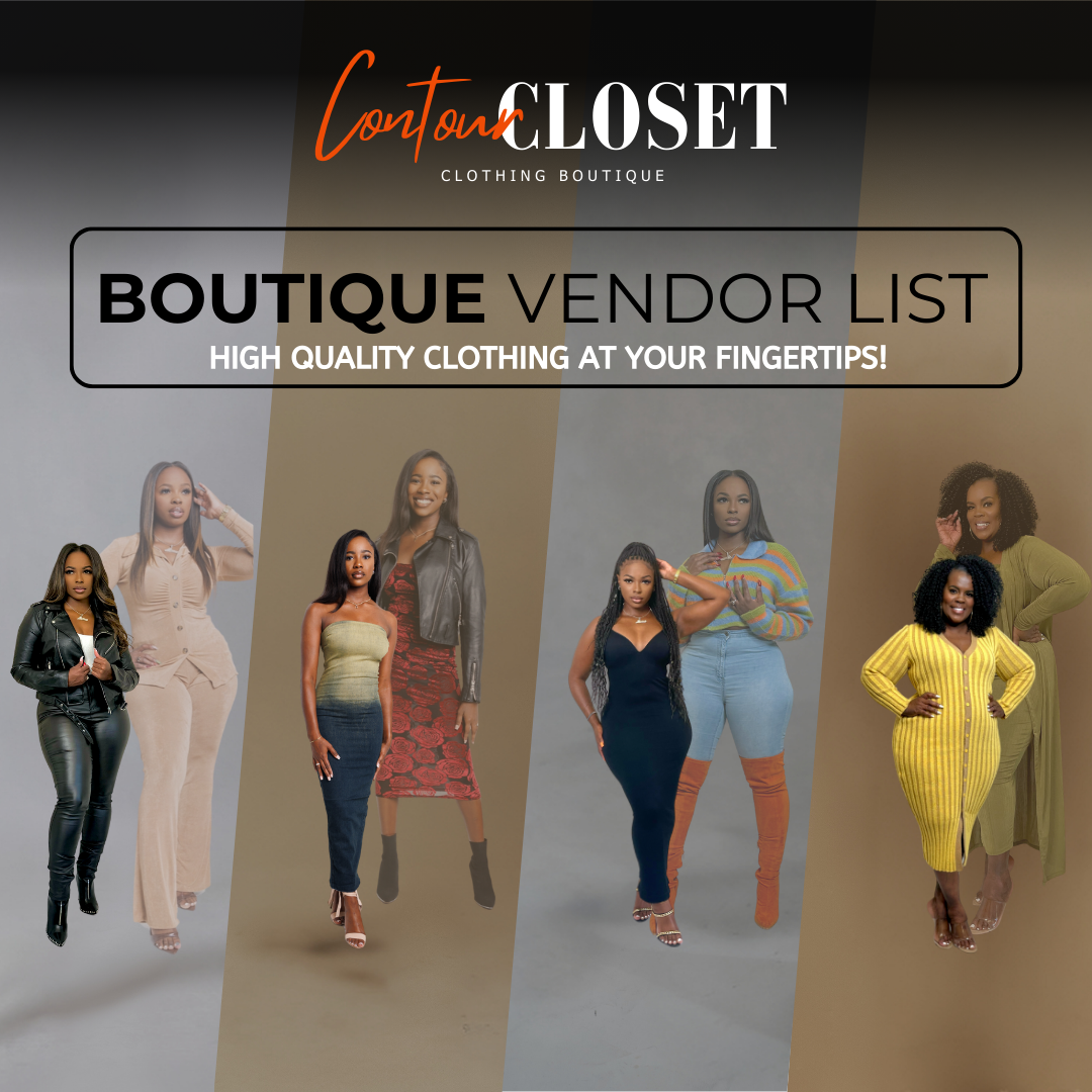 BOUTIQUE VENDOR LIST – The Contour Closet